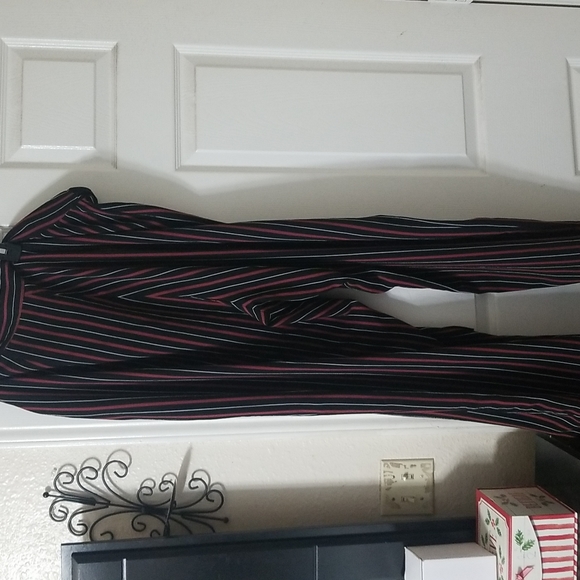 City Chic | Pants & Jumpsuits | Wide Leg Multi Color Pants | Poshmark